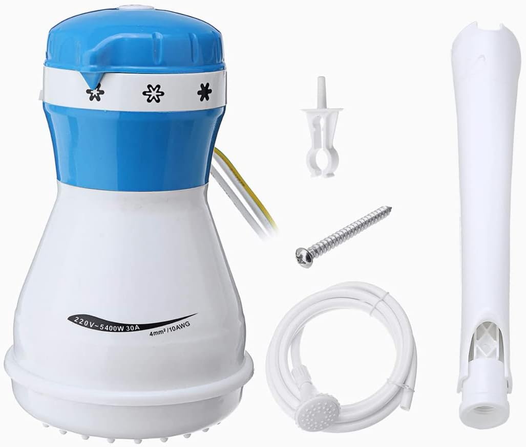Instant Hot Shower Instant Hot 5400W Electric Shower Faucet Bathroom ...