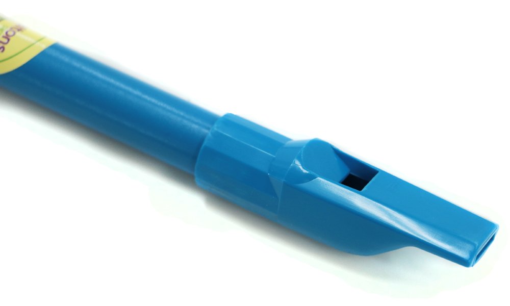 Snapklik.com : Blue Whistle Tube - Fun & Colorful Tin Whistle - Key Of ...
