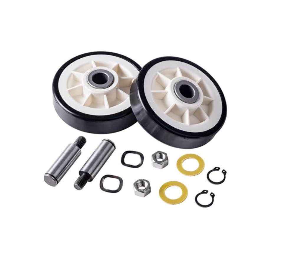 Amazon.com: Drum Support Roller Kit Replacement For Maytag MDE6200AYW ...