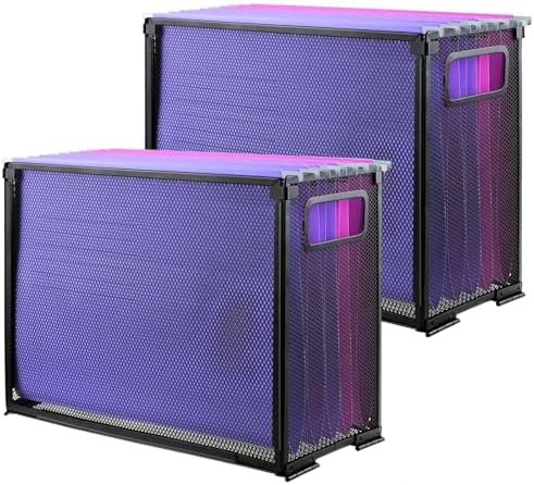 Amazon.com : EXOFC 2Pack Mesh Hanging File Folder Organizer,Letter-Size ...