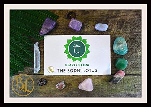 Amazon.com: HEART CHAKRA Gemstone Kit 10 Healing Heart Chakra Crystals ...