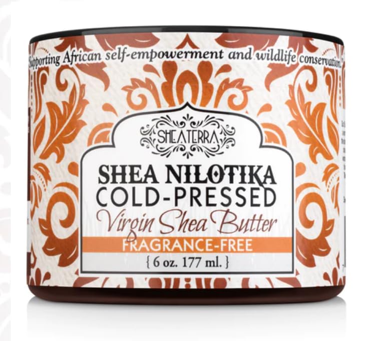 Amazon.com : Shea Terra Shea Nilotik Cold Pressed Shea Butter ...