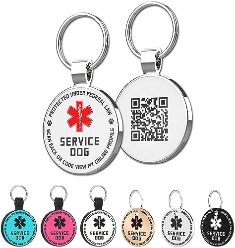 PawTag Smart QR Pet Tag, Keychain with QR Code and Pet Information ...