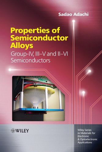 Ebook – Properties of semiconductor alloys : group-IV, III-V and II-VI ...
