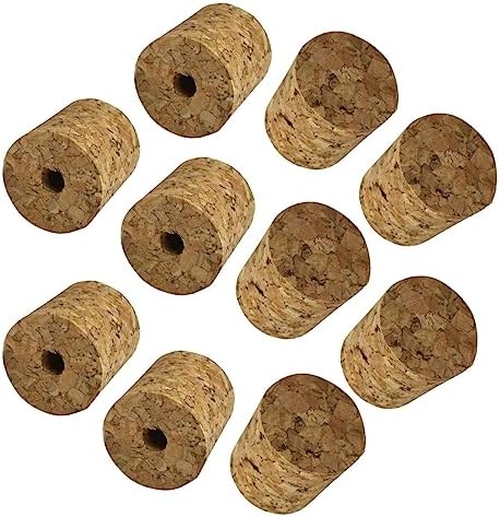 Almost Off Grid Mixed Pack 10 Cork Bungs 5X Bored and 5X Solid Stoppers ...