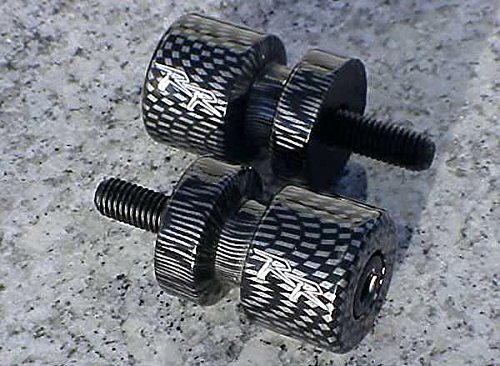 Amazon.com: i5 Carbon Billet Swingarm Spools compatible with Honda ...