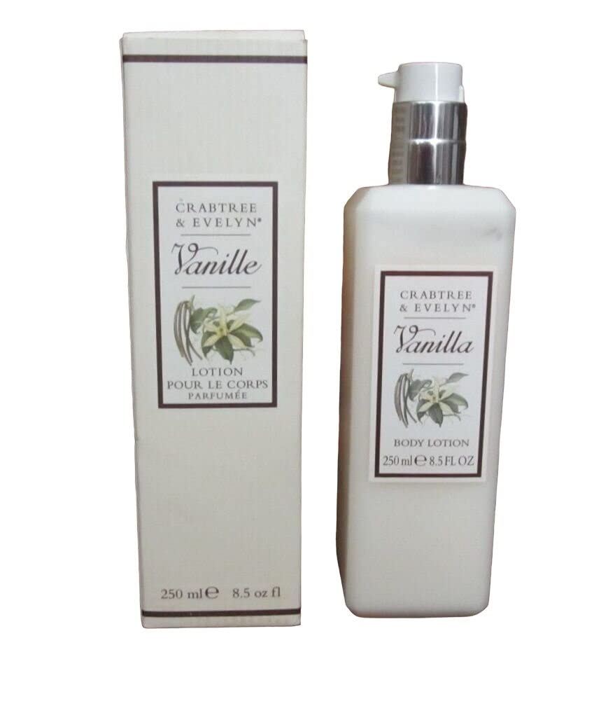 Amazon.com : Crabtree and Evelyn Vanilla Body Lotion 250ml/ 8.5 fl oz ...