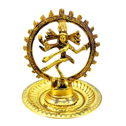 Buy Subhekshana (Nadaraj) Metals Idol Lord Shiva Dancing Natraj ...