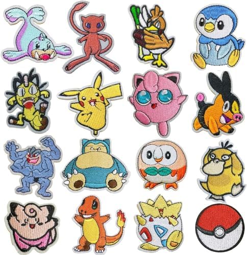 Amazon.com: Cartoon Comic Patch Iron on or Sew on Embroidered Applique ...