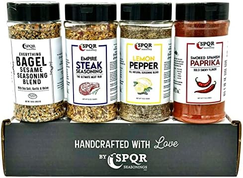 Amazon.com : Seasoning Gift Set Set XL 4 Pack Gift Set of Everything ...
