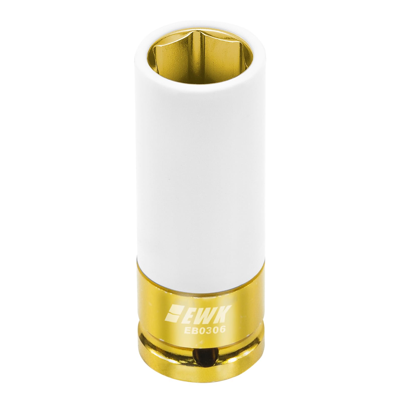 Amazon.com: EWK 1/2" Drive 19 mm CR-MO Lug Nut Impact Socket, Non ...
