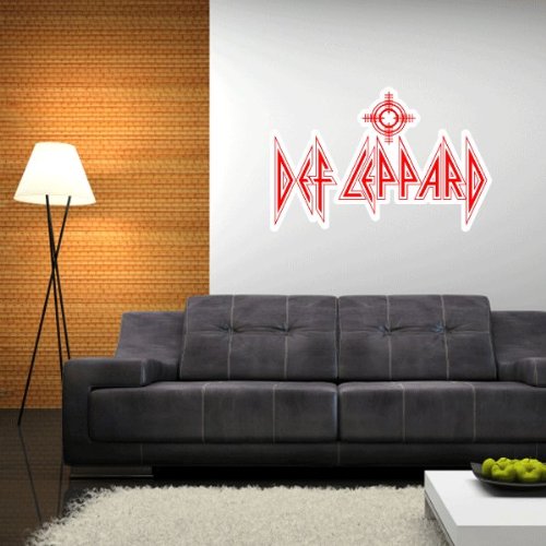 Def Leppard Wall Graphic Decal Sticker 25" x 16" : Amazon.in