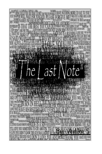 Amazon.com: The Last Note: 9781478279129: S., Miss Vedika, S., Miss ...
