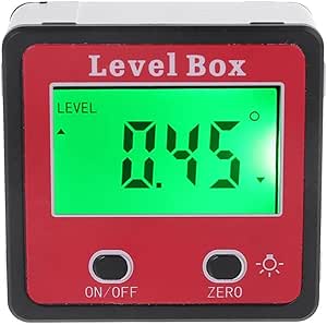 Amazon.com: HyKab LCD Digital Inclinometer Spirit Level Protractor ...