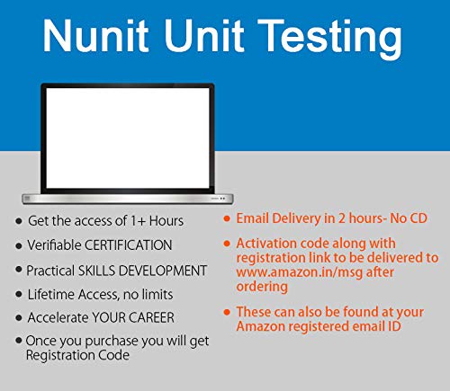 NUnit Unit Testing : Amazon.in: Software