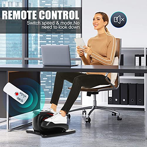 Snapklik.com : ANCHEER Under Desk Elliptical Machine, Electric Seated ...
