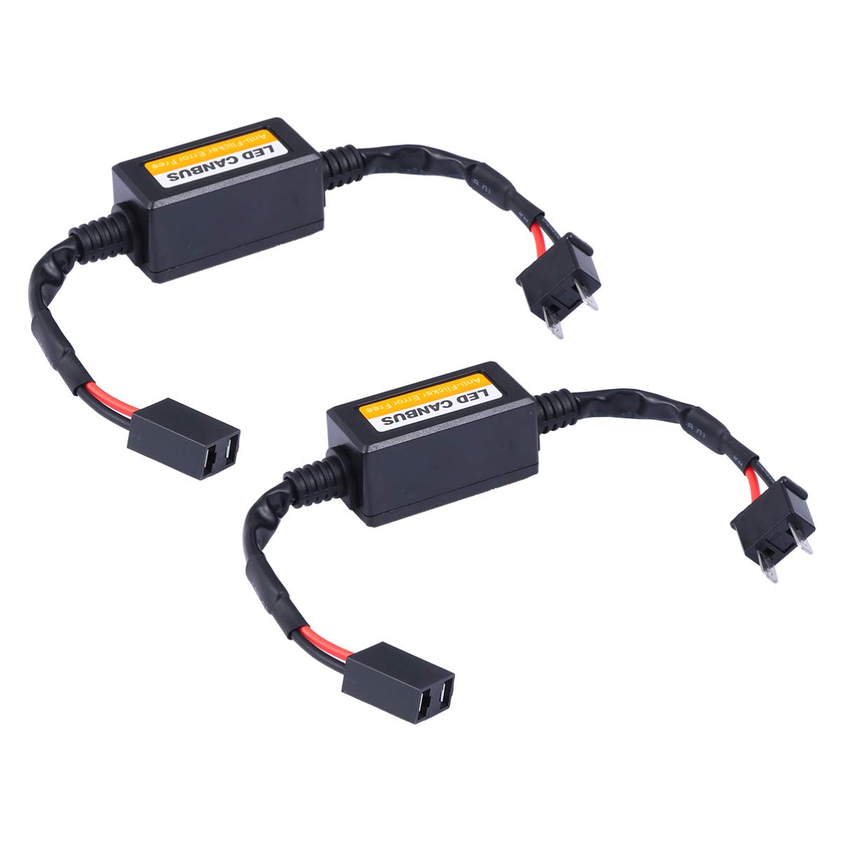 Besportble 2pcs Led Headlight Decoder H7 Headlight Bulb Decoder Error 0447