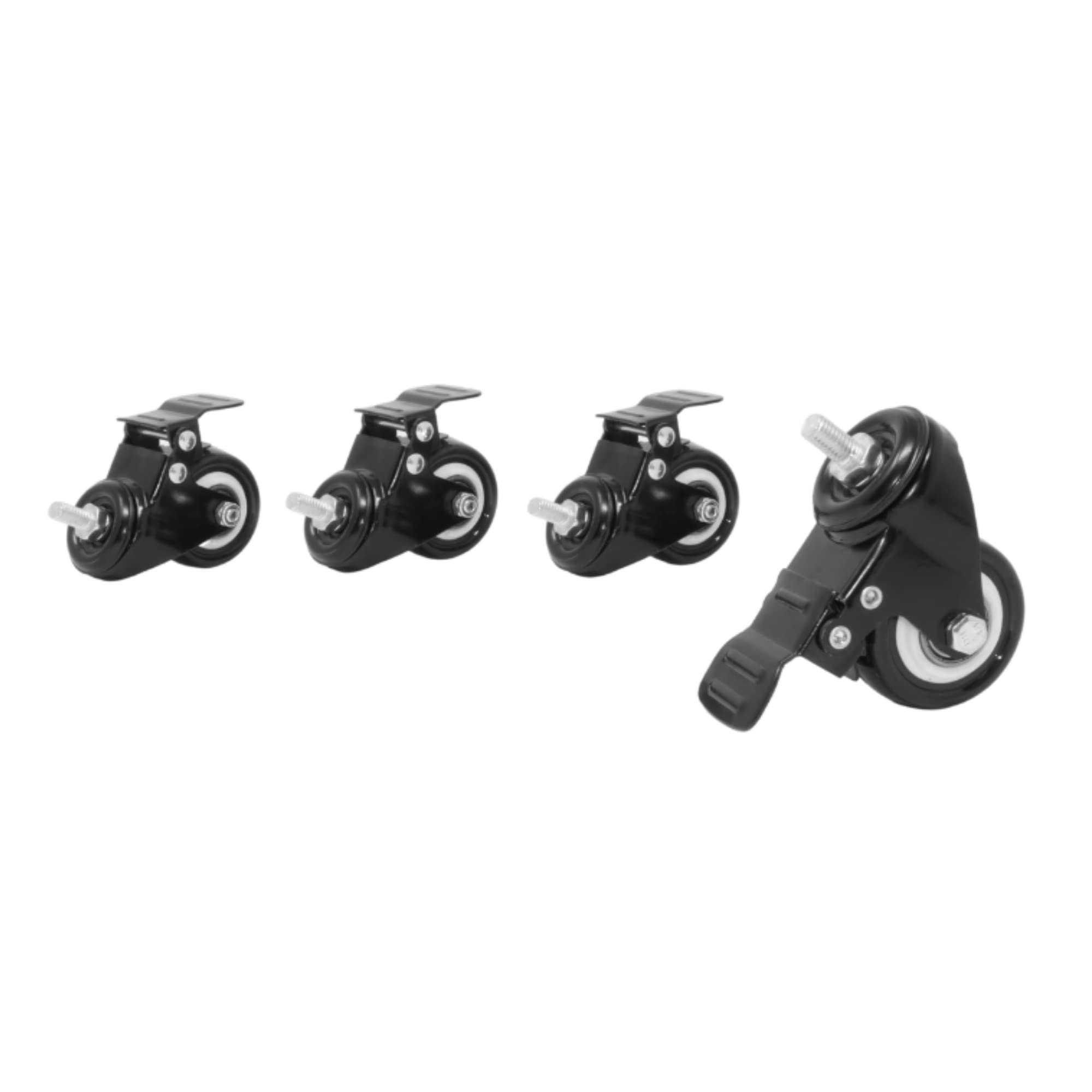 Office Furniture Rolling Feet Vari Caster Wheels Set Of 4 For Electric ...