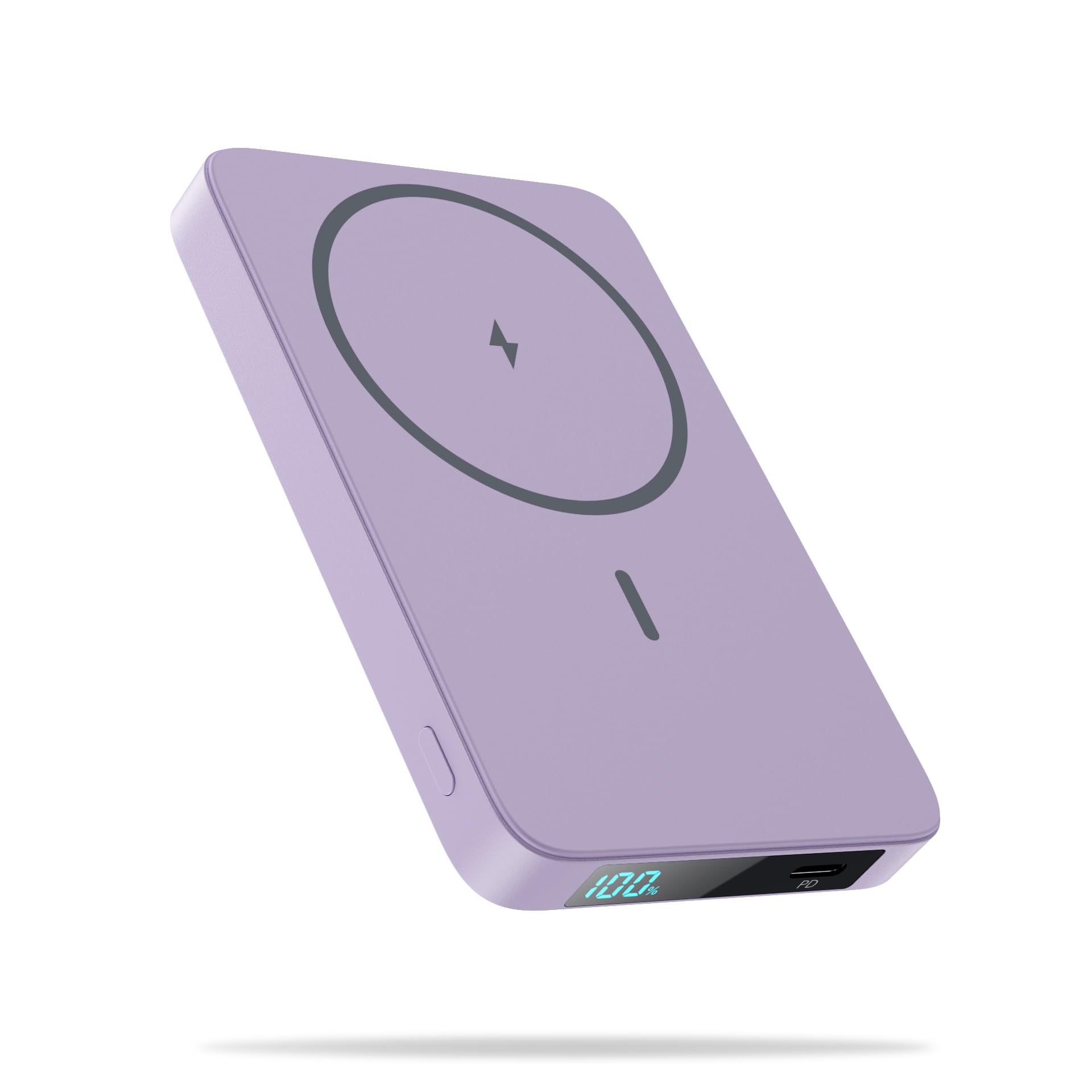 Amazon.com: Magnetic Portable Charger Power Bank 5500mAh,Slim Wireless ...
