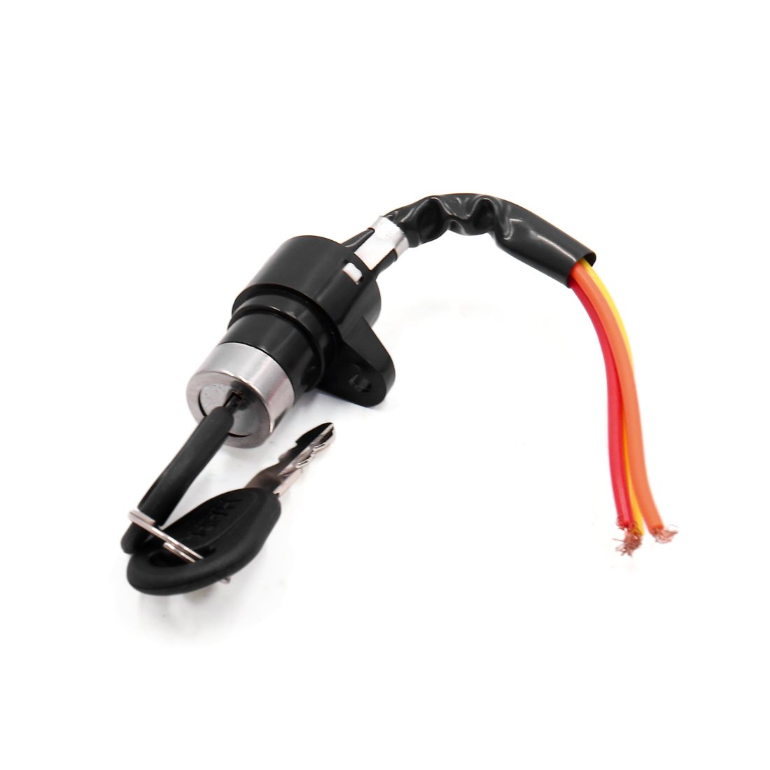 Amazon.com: uxcell 3-Wire Motorcycle Scooter Security Ignition Switch ...