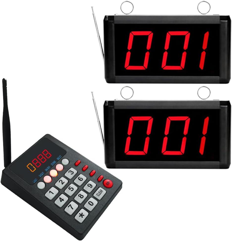 Wireless Queue Calling System - 1 Keypad, 1 Display in Nepal at NPR ...