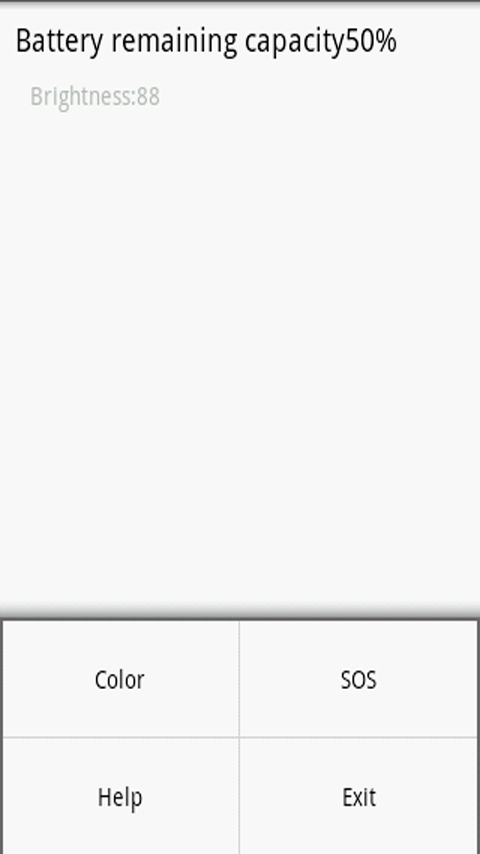 Colorful flashlight - App on Amazon Appstore