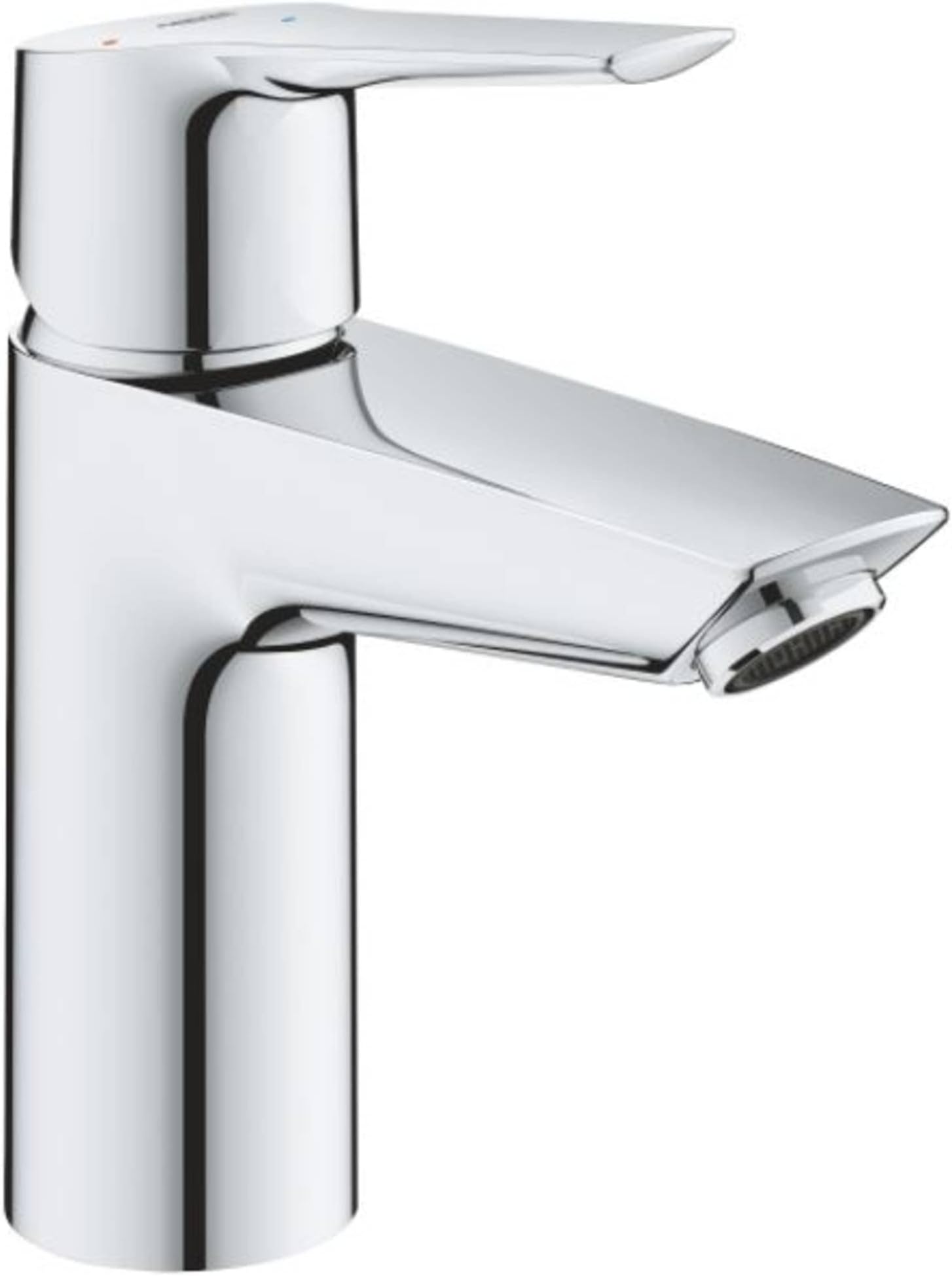 GROHE Robinet lavabo de salle de bains infrarouge Get E, limitateur ...