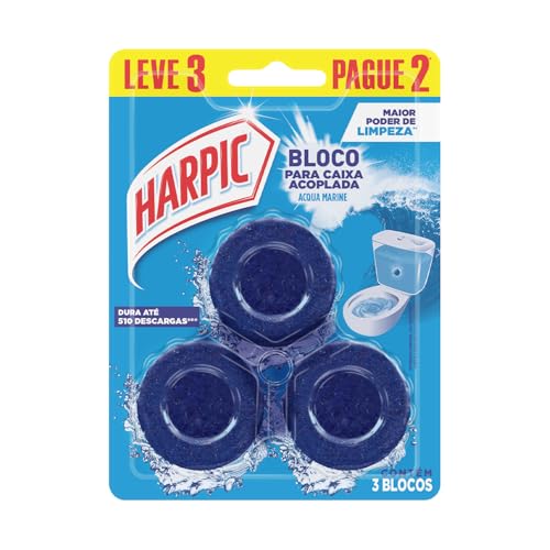30% OFF: Harpic Limpador e Aromatizador Sanitário para Caixa Acoplada ...