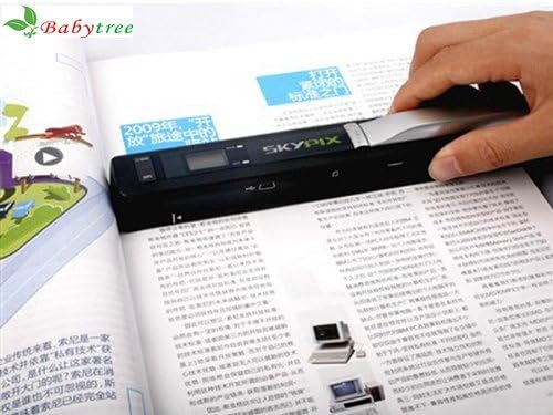 Amazon.com: Cordless Mini Skypix Handheld Scanner 900DPI Resolution ...