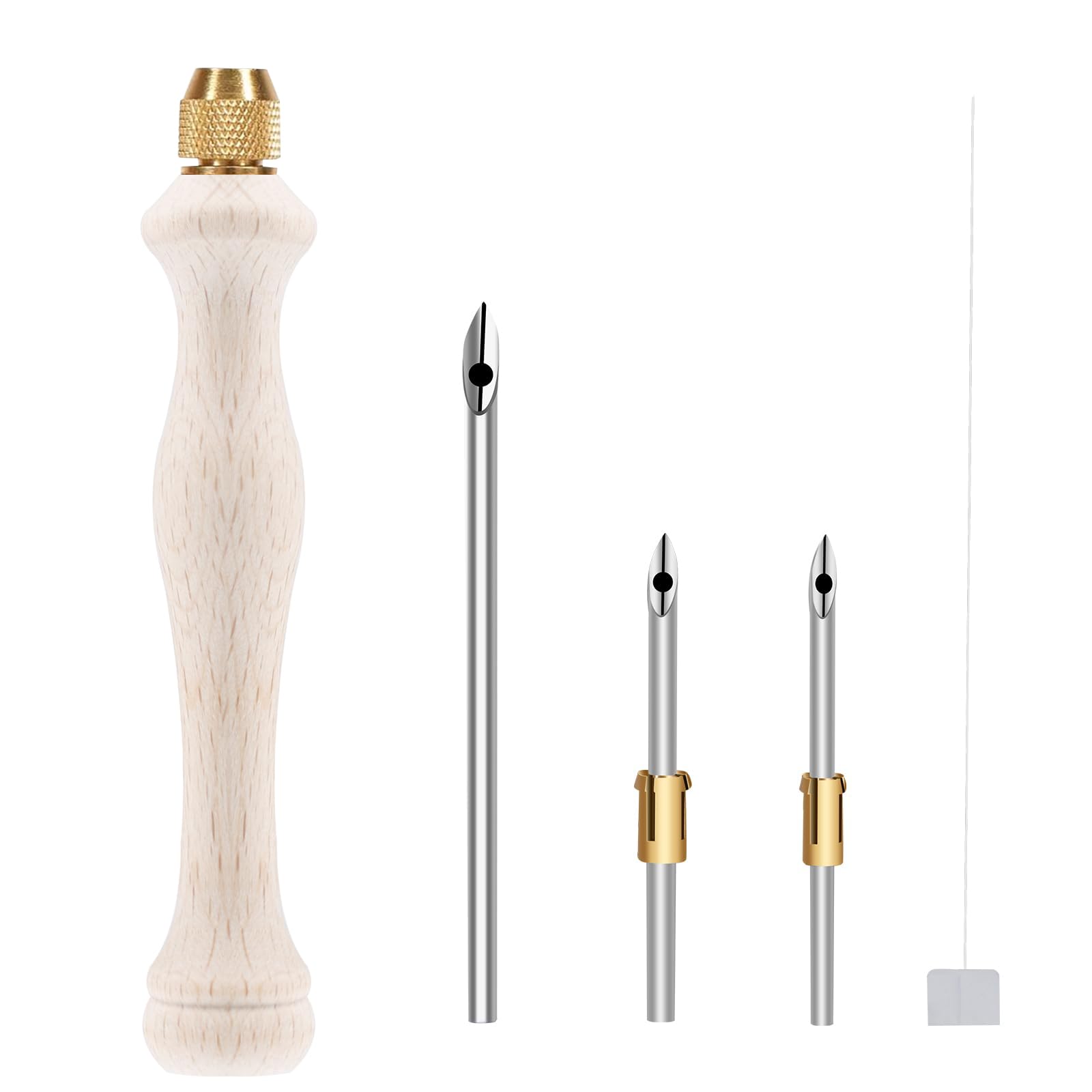 Amazon.com: 5 PCS Punch Needle Kit, Punch Needle Starter Kit with Embroidery Hoop, Adjustable ...