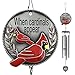 Amazon.com : Memorial Wind Chimes When Cardinals Appear Angels are Near ...