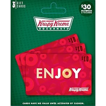 Amazon.com: Krispy Kreme Gift Card $25: Gift Cards