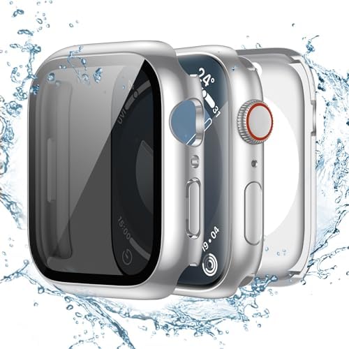 Amazon.com: Tensea (2-in-1 for Waterproof Apple Watch Screen Protector ...