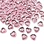 Amazon.com: LYFJXX Acrylic Hearts, 1000pcs Small Plastic Hearts, Tiny ...
