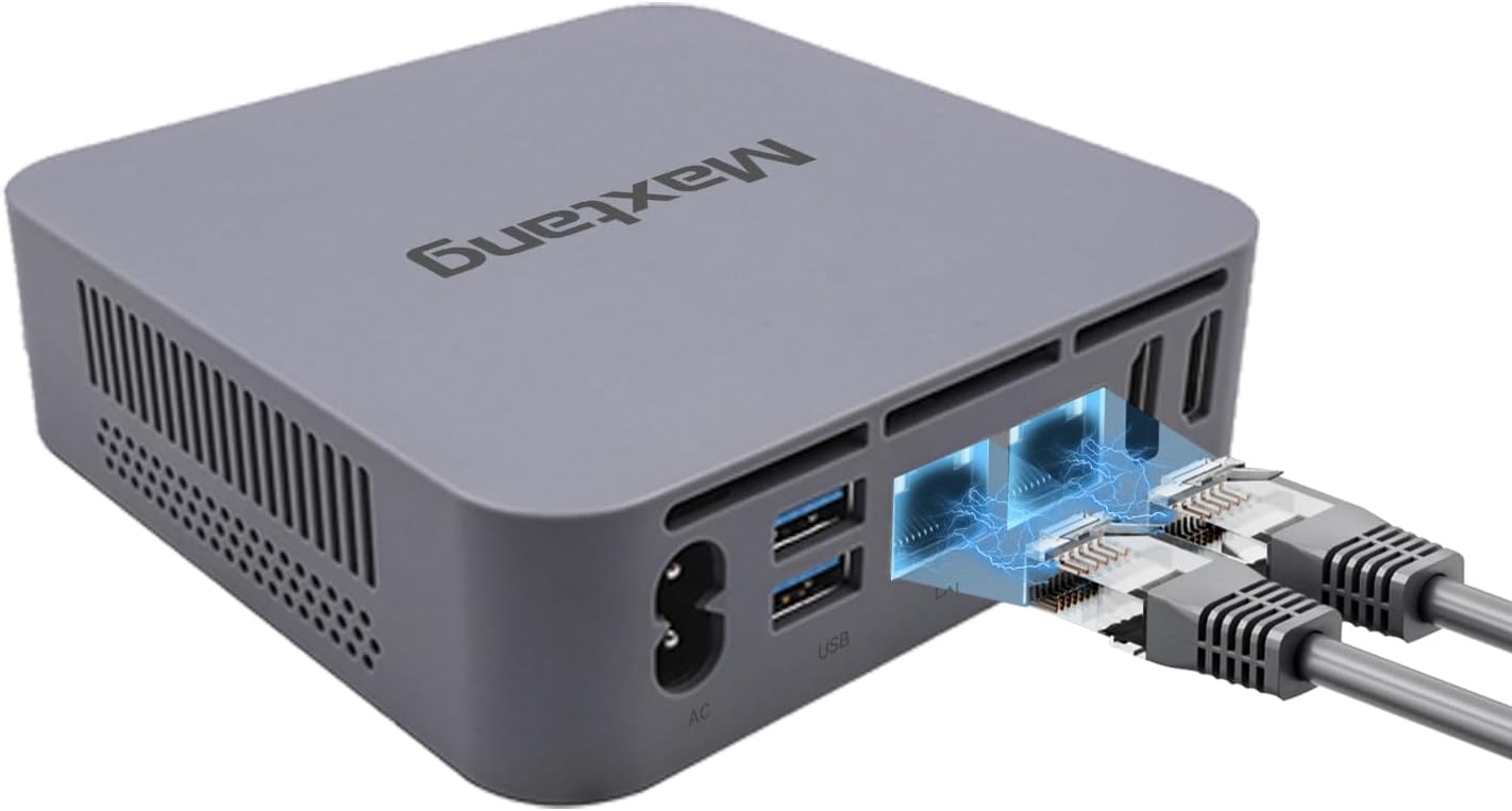 Amazon.com: Intel N100 Mini PC, Built-in Power Supply (Up to 3.4 GHz ...
