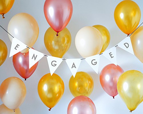 Amazon.com: ThunderKiteStudio Engagement Party Decoration: Paper ...