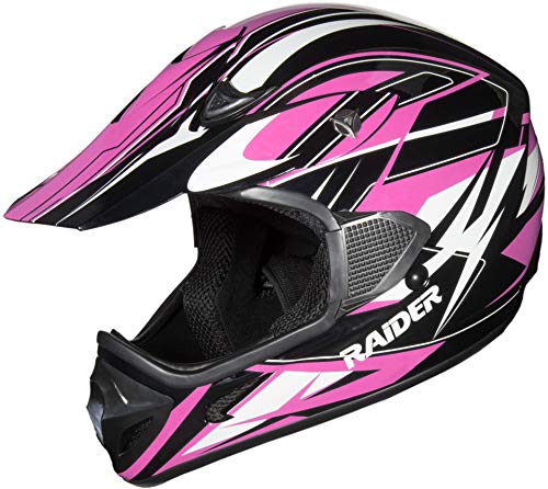 Snapklik.com : 2121314 RX1 Pink Medium Adult MX Off-Road Helmet
