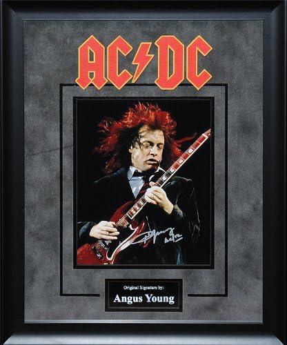 AC/DC Angus Young Signed Photo at Amazon's Entertainment Collectibles Store