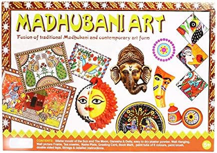 JAPSI Madhubani Art Kit | Traditional Art Kit for Kids | Mithila ...