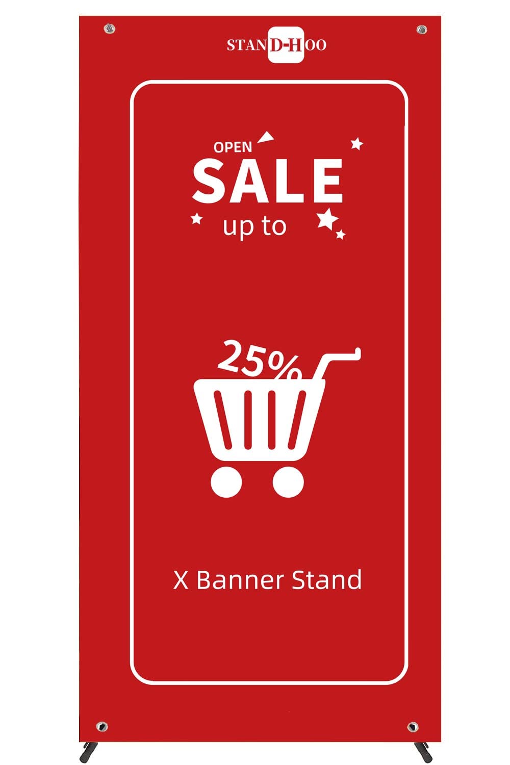 Amazon.com: STAND-HOO 24"*63" X Banner Stand Perfect for Restaurant and ...