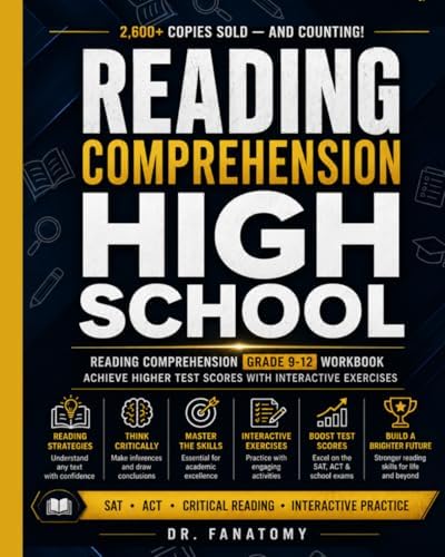Amazon.com: Reading Comprehension High School: Reading Comprehension ...
