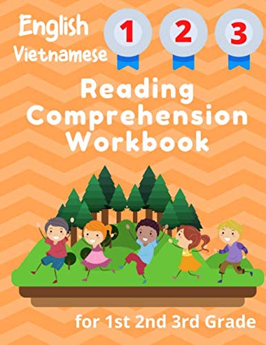 English Vietnamese Reading Comprehension Workbook for 1st 2nd 3rd Grade ...