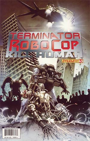 Amazon.com: Terminator Robocop Kill Human #3 Jonathan Lau Cover ...