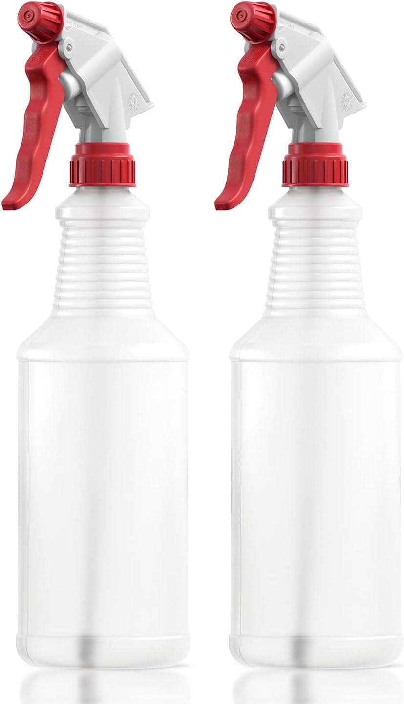 Amazon.com: Bar5F Spray Bottle for Cleaning Solutions (24 Oz, 2 Pack ...
