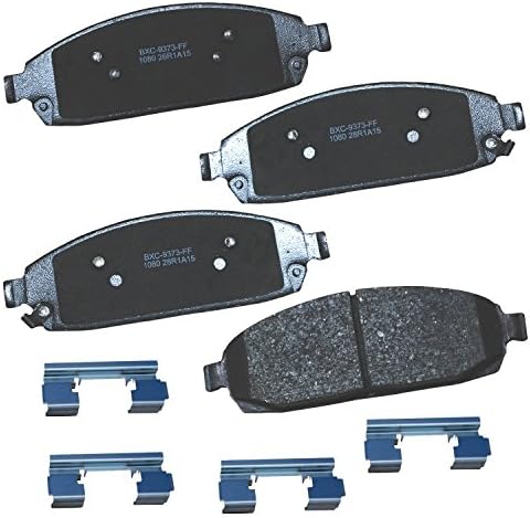 Amazon.com: Bendix Premium SBC1080 Ceramic Front Brake Pads for Jeep ...