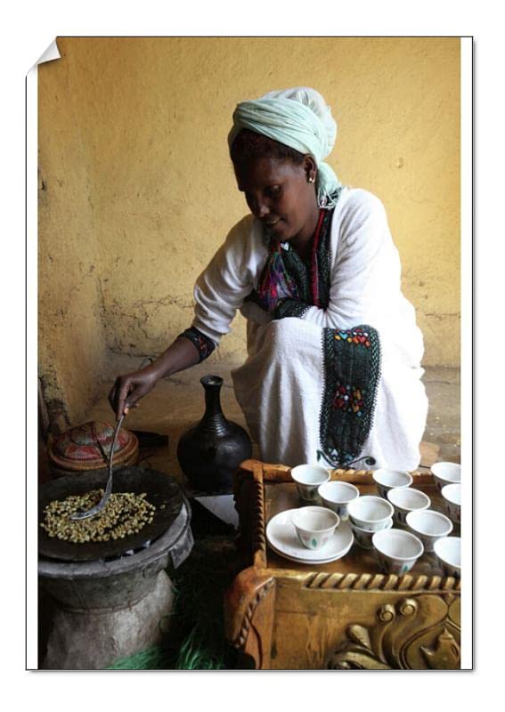 Ethiopia Coffee Ceremony Poster