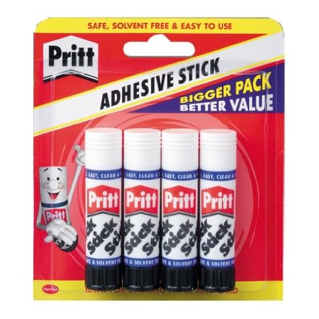 Pritt Stick, 10 g - Pack of 4 : Amazon.co.uk: Home & Kitchen