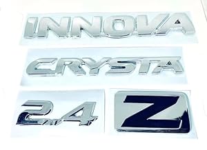 SINEX INNOVA Crysta 2.4 Z CAR Emblem Monogram/logo/Badge/Decals/3D ...