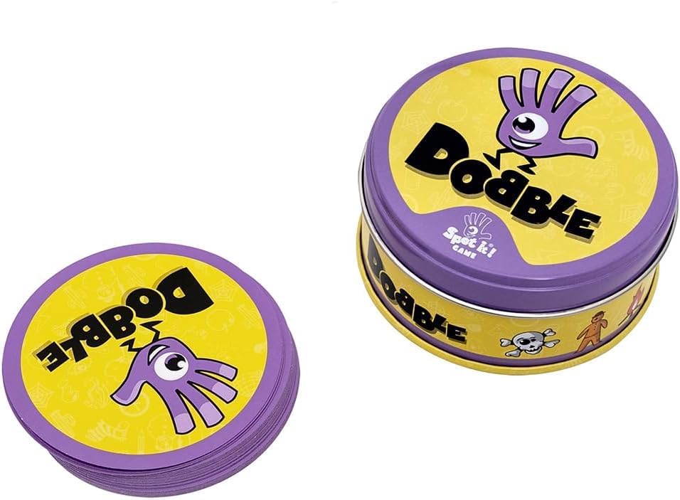 Kid's Dobble, Visual Perception Card Game (Multicolour, Ages 6 and ...