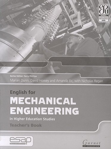 English for Mechanical Engineering in Higher Education Studies (English ...